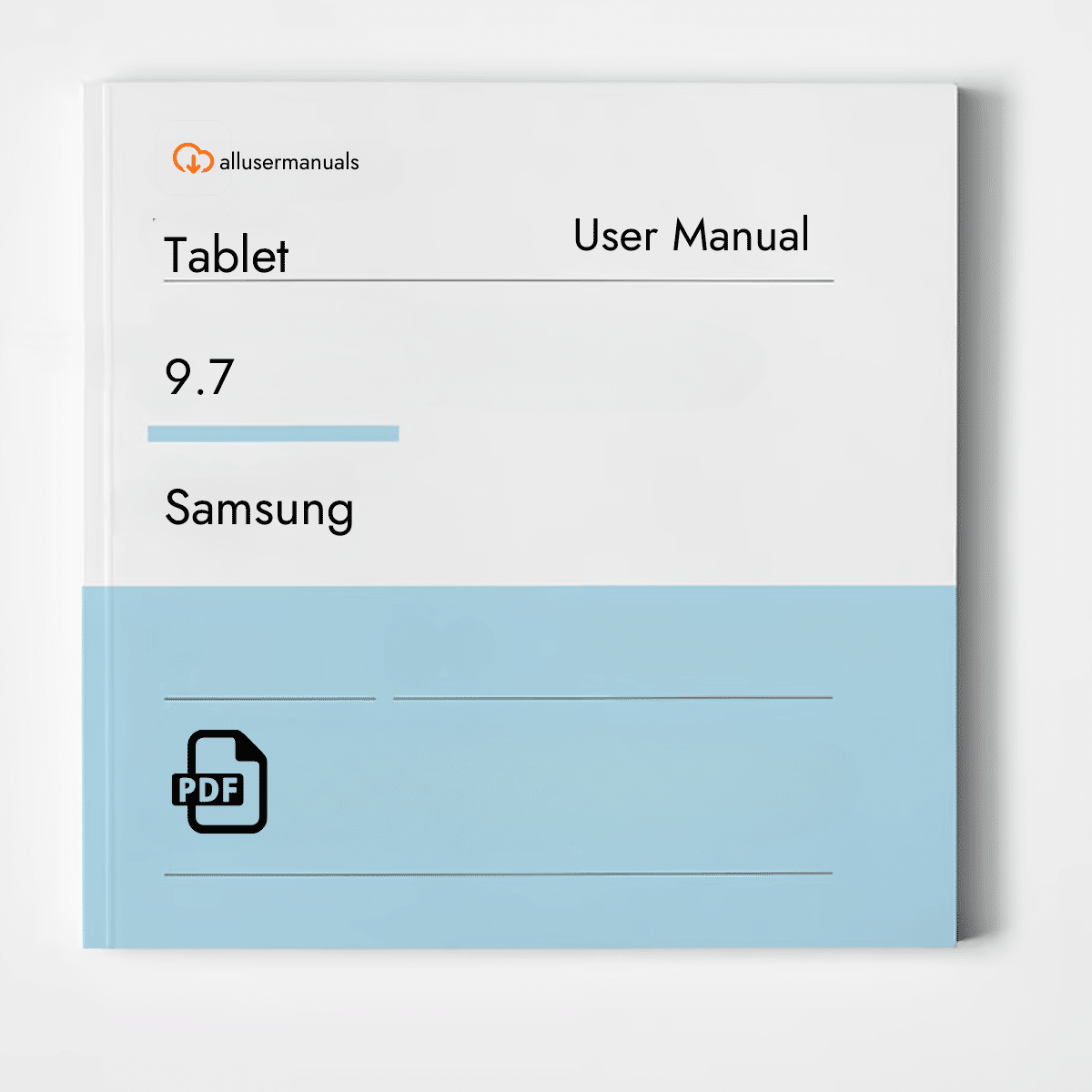 Samsung Tablet Galaxy Tab A9+ Manual Download